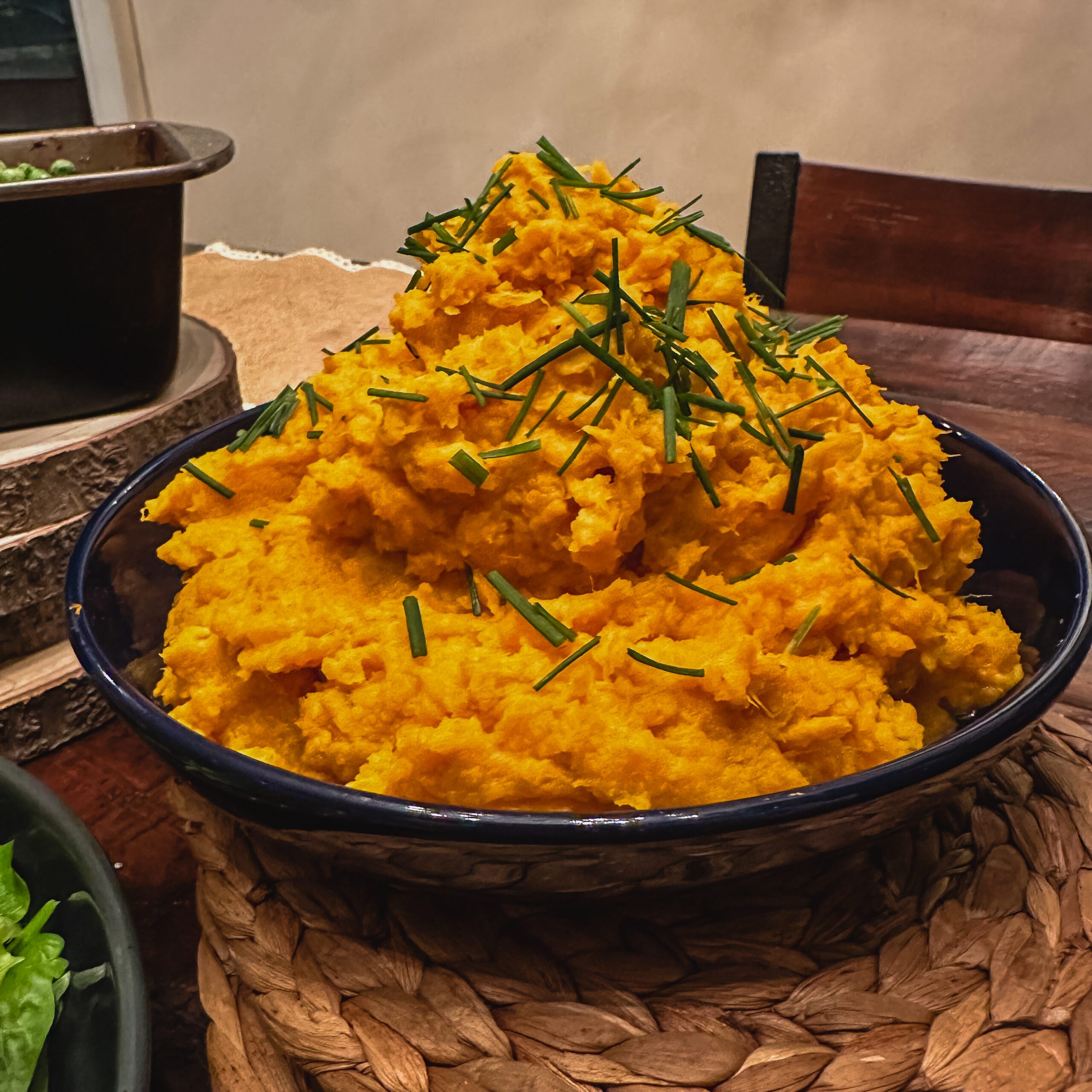 Sweet Potato Mash with Maple Syrup and Chives - EspiLiving