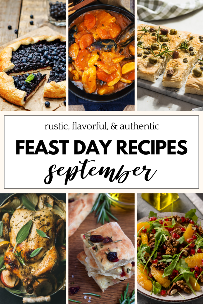 Catholic Feast Day Recipes for September - EspiLiving